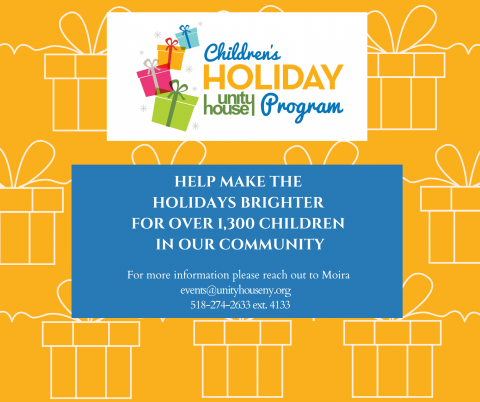 Children's Holiday Program - Unity House | Rensselaer County Regional ...